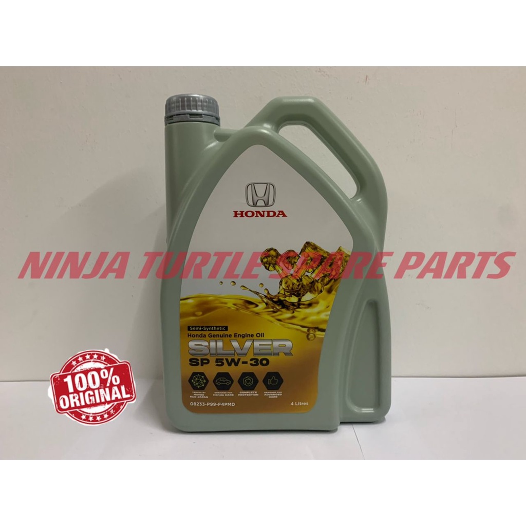 HONDA GENUINE ENGINE OIL SP 5w30 SEMI SYNTHETIC ENGINE OIL (4L ...