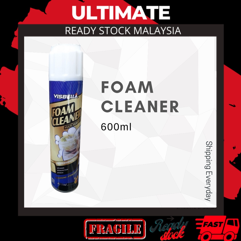VISBELLA MULTIPURPOSE FOAM CLEANER CUSHION SPRAY FOAM CLEANER CUSHION ...