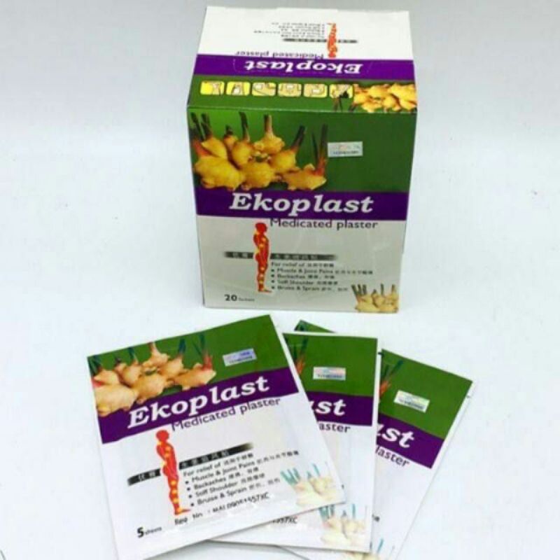 Ekoplast Medicated Plaster [Ready Stock] | Shopee Malaysia