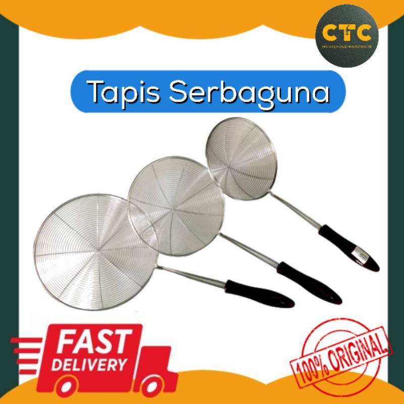 Tapis Minyak Stainless Steel / Tapis Serbaguna / Tapis goreng ...