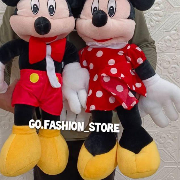 Mickey Mouse Minnie Mouse Doll Extra Jumbo Giant 90cm / Miki Mini Cute ...