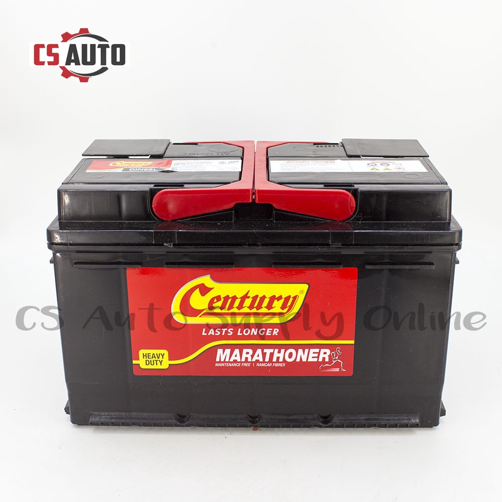 Century DIN66L Marathoner Max Car Battery MF for Mercedez Benz, BMW ...
