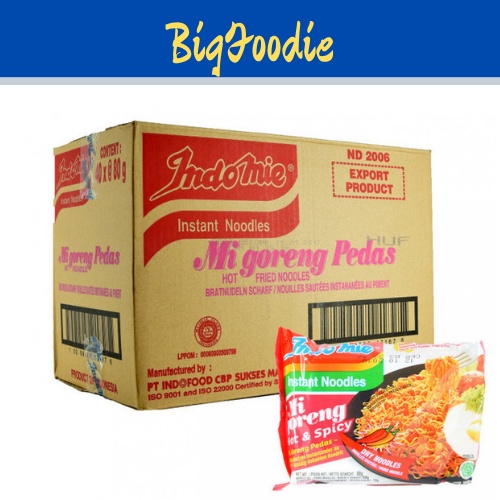[BFD] Indomie Mi Goreng Pedas 8pck x 5s x 80gm (Hot Spicy) (OUTER ...