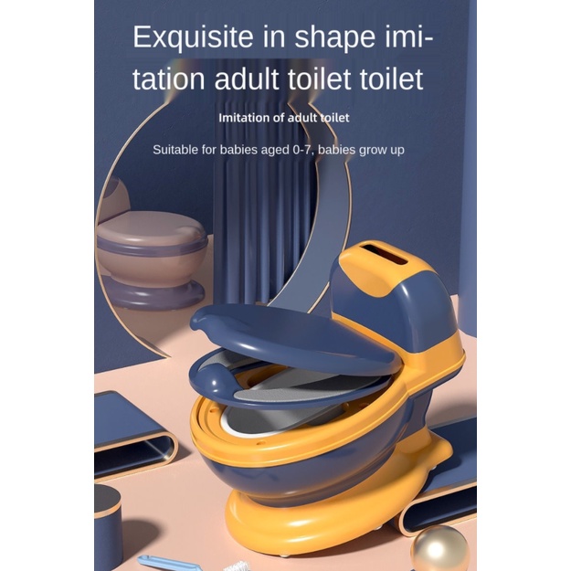 🐘Boo&Bub🐘 Portable Mini Children's Potty Training Toilet with cushion ...