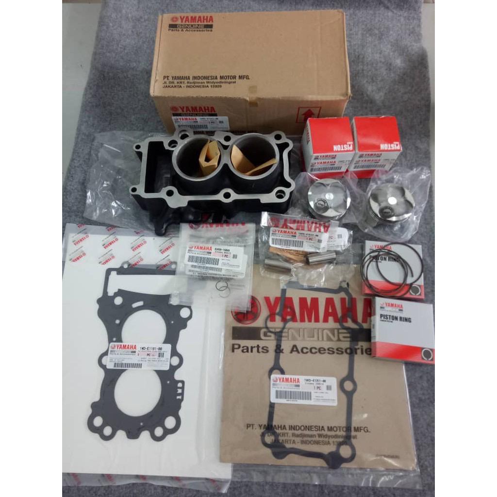 YAMAHA R25 BLOCK FULL SET 100% ORIGINAL YAMAHA GENUINE PART | Shopee ...
