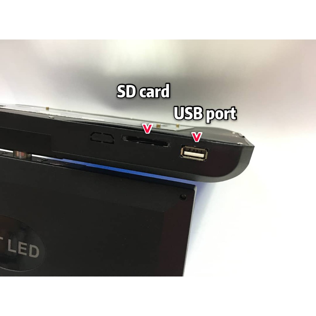 Ultra Thin MP5 9"/10" Car Monitor Roof Ceiling Mount Flip Down TFT LCD ...