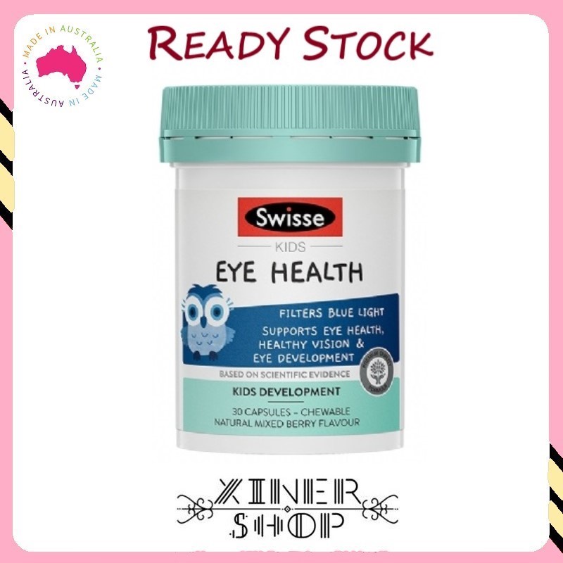[Ready Stock EXP 04/2024] Swisse Kids Eye Health 30 Chewable Capsules ...