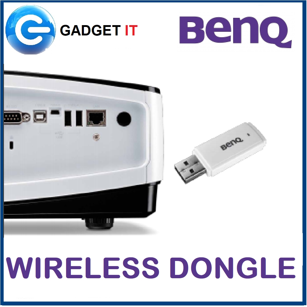 BENQ QCAST QP30 USB WIRELESS DONGLE ADAPTER FOR BENQ PROJECTORS MIRROR ...