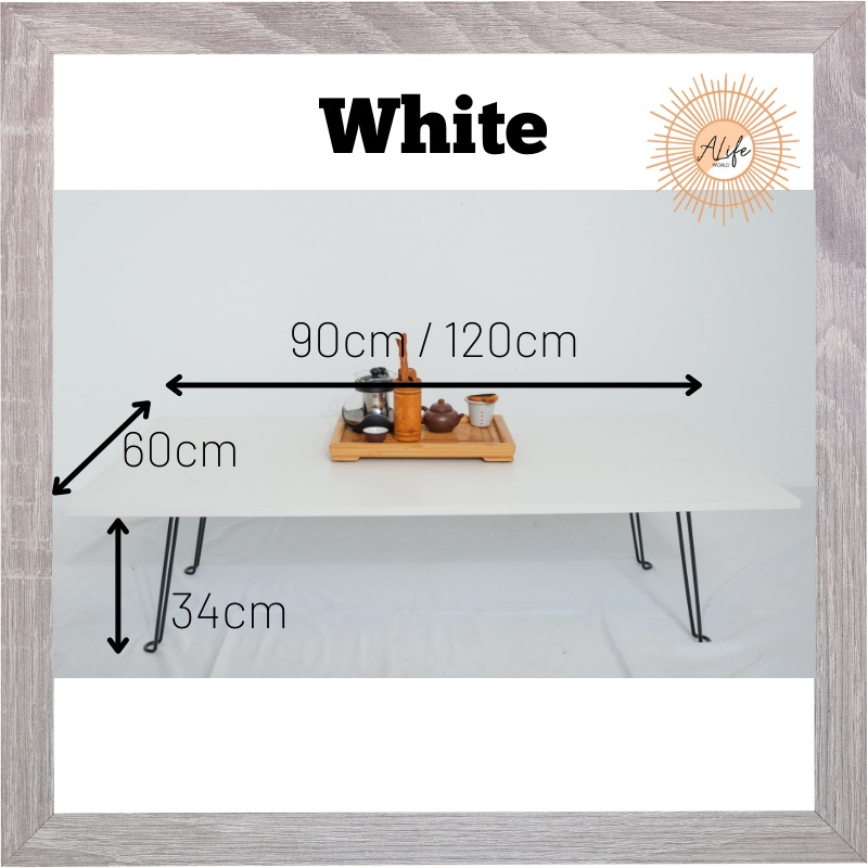 ALife Meja Jepun Lipat Meja Makan Hari Raya Besar Murah Duduk Panjang ...