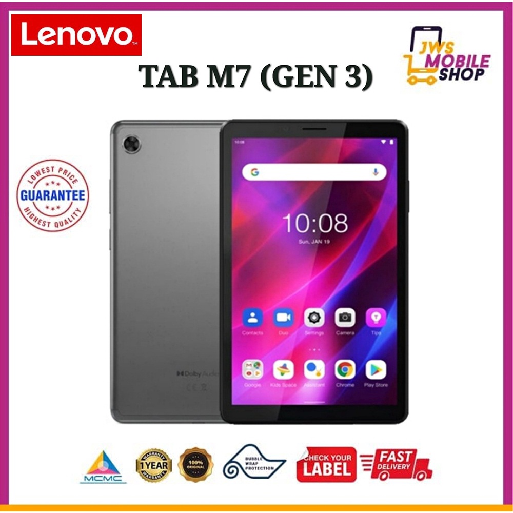 Lenovo Tab M7 GEN 3 (2GB+32GB)*[ORIGINAL] LENOVO TB-7306X TABLETS ...