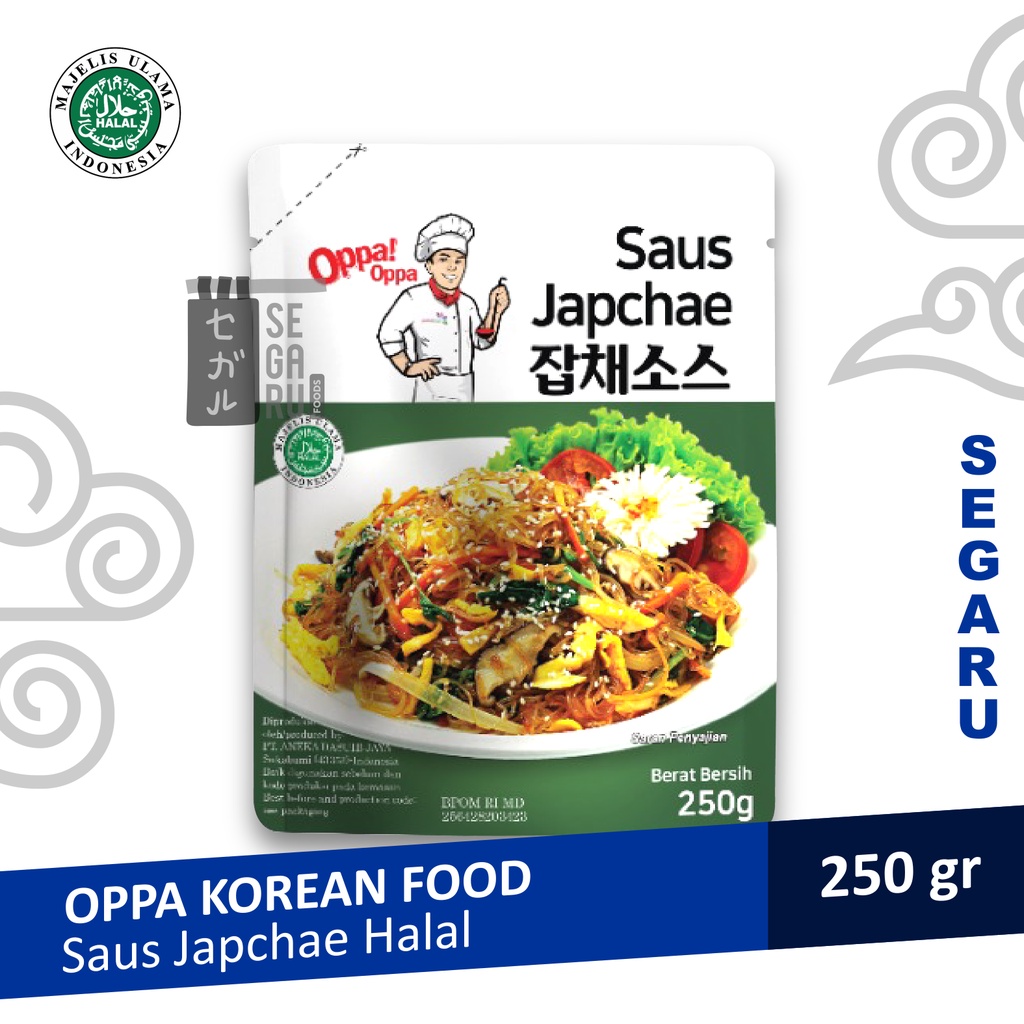 Oppa Korean Japchae Sauce | Halal Japchae Sauce 250 grams | Shopee Malaysia
