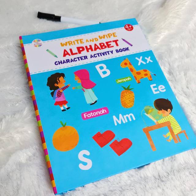 Educational Toys my busy book elhana Creativity book - ABC | Shopee ...