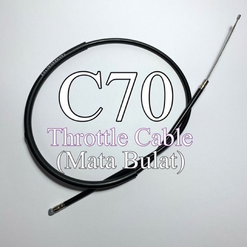 HONDA C70 MATA BULAT MINYAK CABLE THROTTLE CABLE | Shopee Malaysia