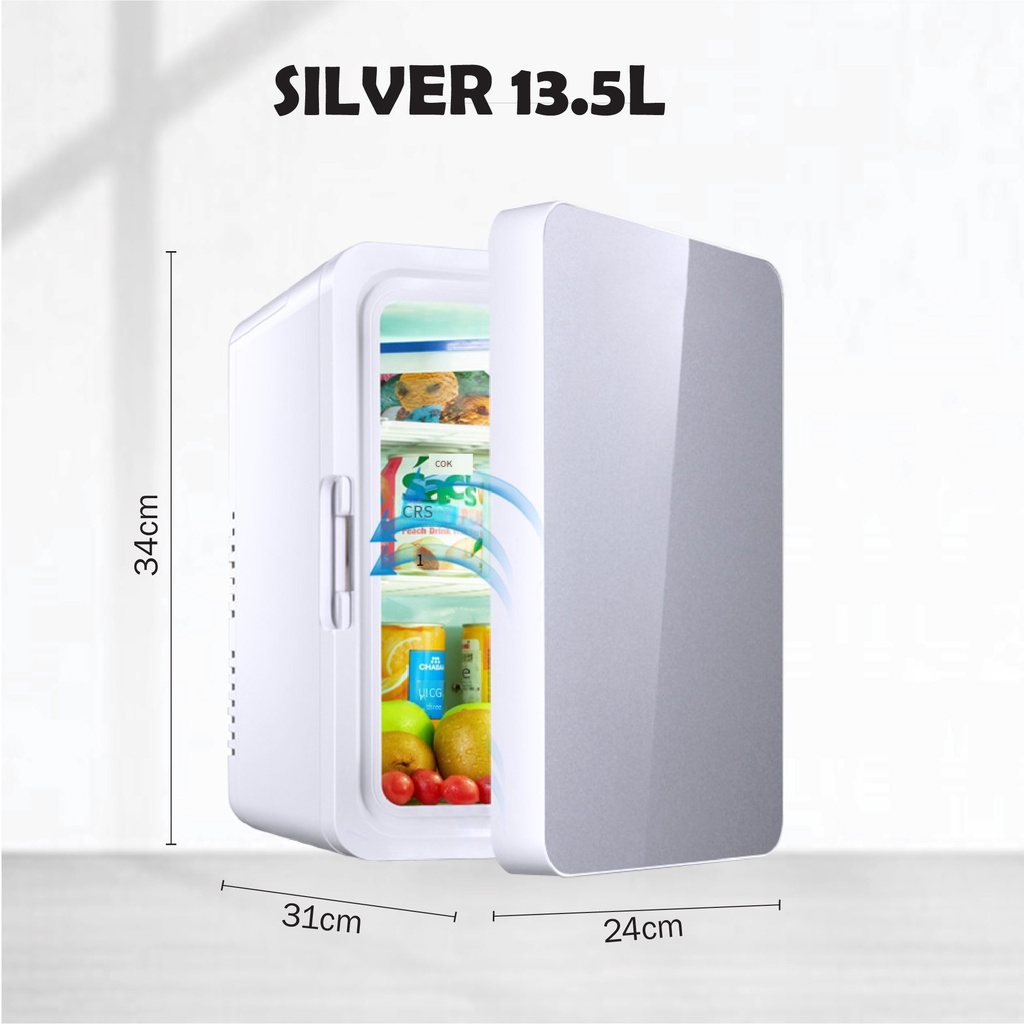 SwissThomas Portable Car Freezer Warmer Outdoor Mini Fridge ...