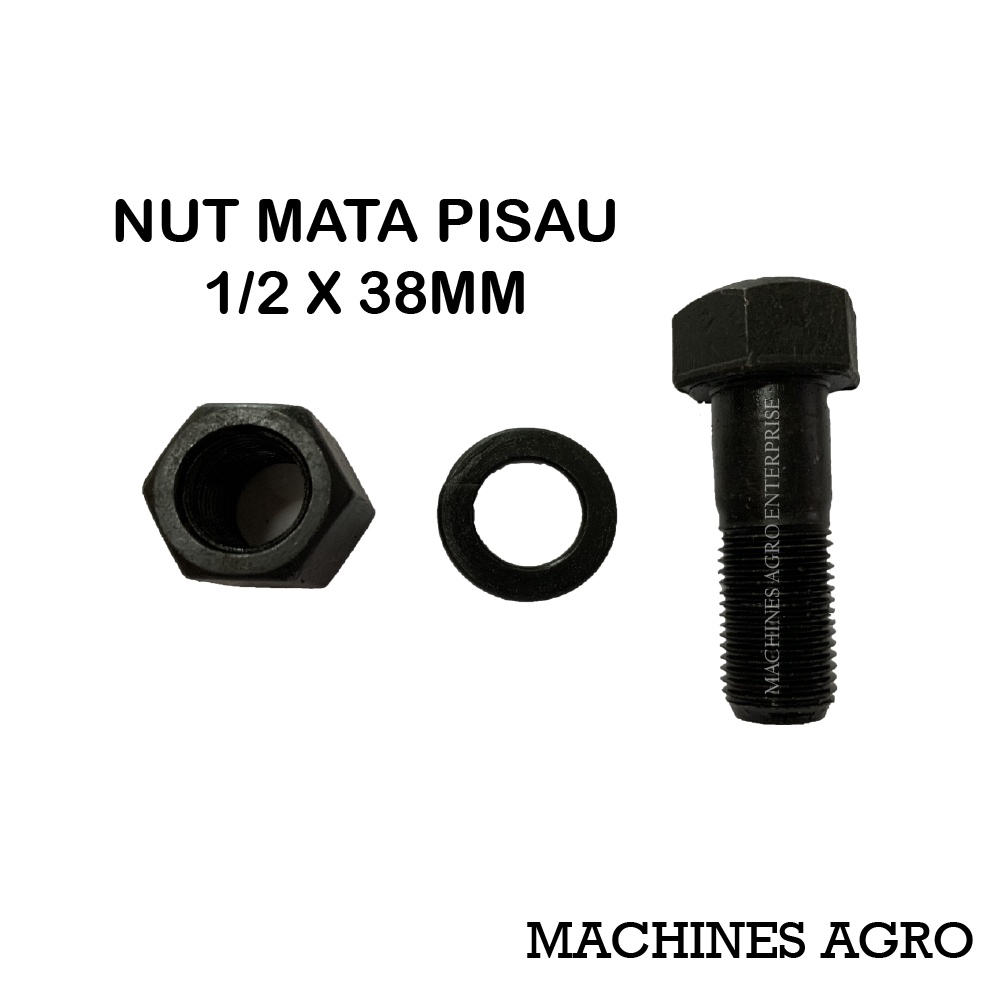 Nut Mata Pisau Tractor (½" X 1⅝") | Shopee Malaysia