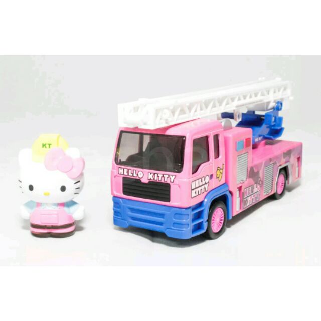 Sanrio Hello Kitty Die-cast Ladder Fire Truck ( Licensed Product ...