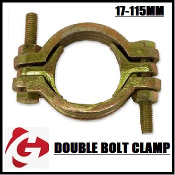[Clamp] DOUBLE BOLT CLAMPS - MILD STEEL, FOR UNIVERSAL CHICAGO COUPLING ...