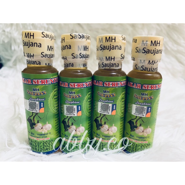 MINYAK AKAR SERUNTUN 💯 Original MH SAUJANA LANGKAWI | Shopee Malaysia