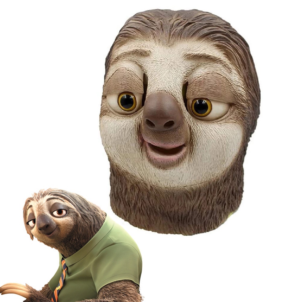 1Pcs Adlut Funny 3D Animal Cosplay Mask Disney Zootopia Party Hat ...