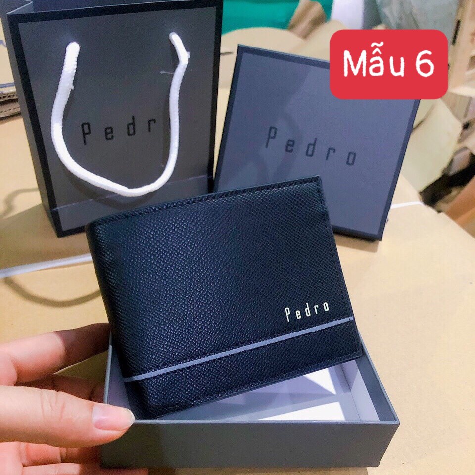 Type 1- FULLBOX Premium Pedro Men's Leather Wallet - Men's Horizontal ...