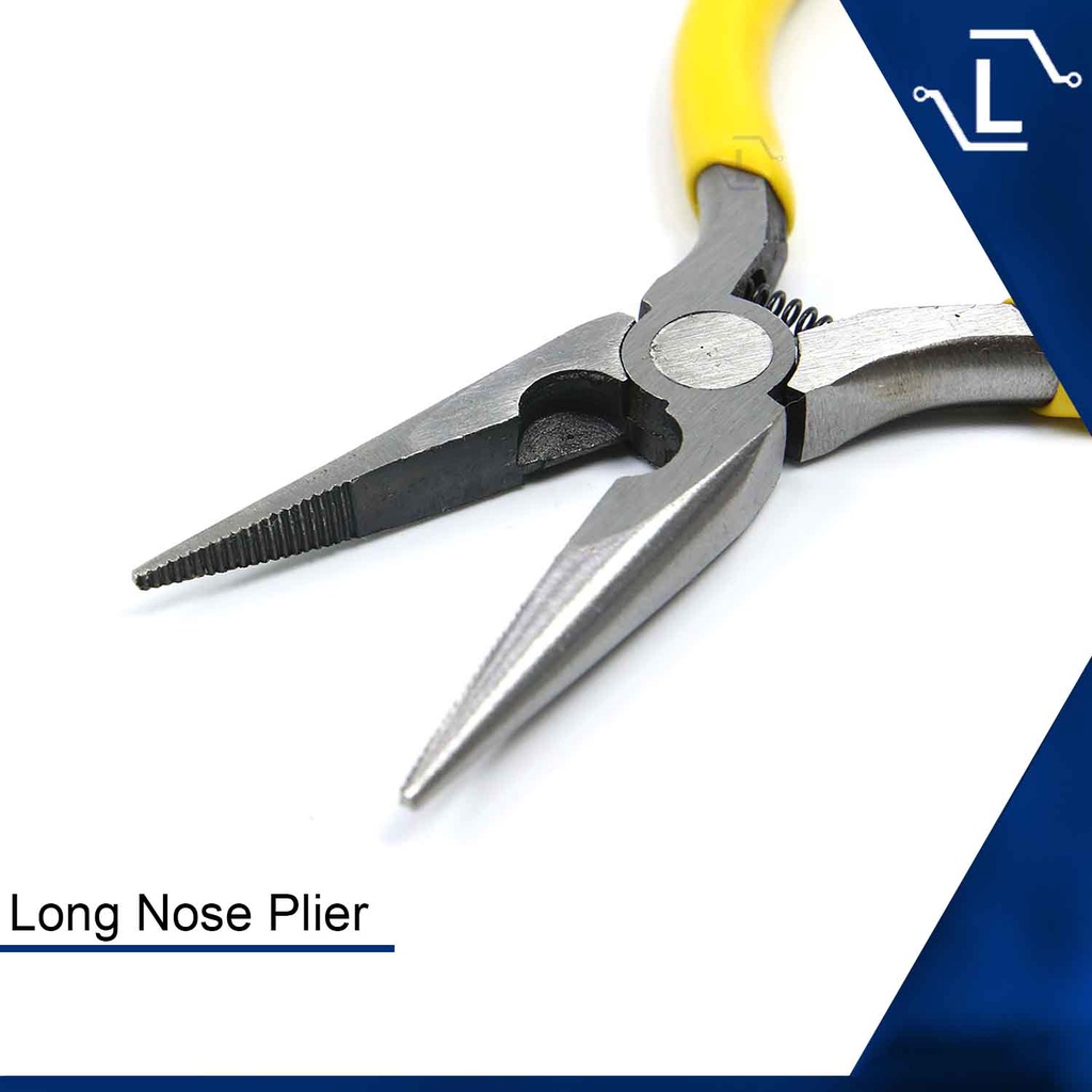[Luminense] Long Nose Plier 5"Flat Nose Plier Diagonal Cutter 5 inch ...