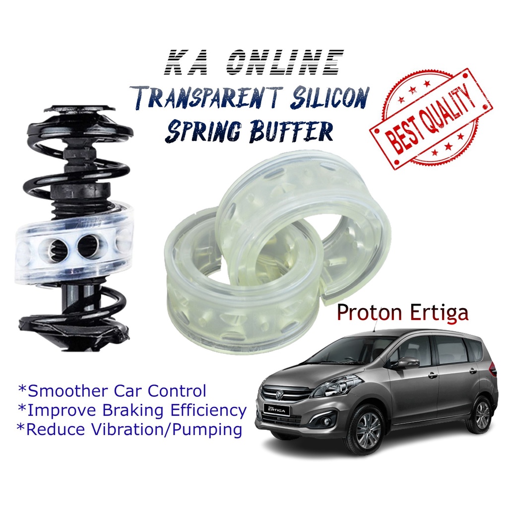 Proton Ertiga Transparent Silicon Coil Spring Cushion Buffer High ...