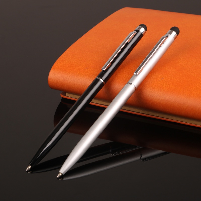 Small Metal Cross Touch Screen Ballpoint Pen Customization Half Oil Pen ...