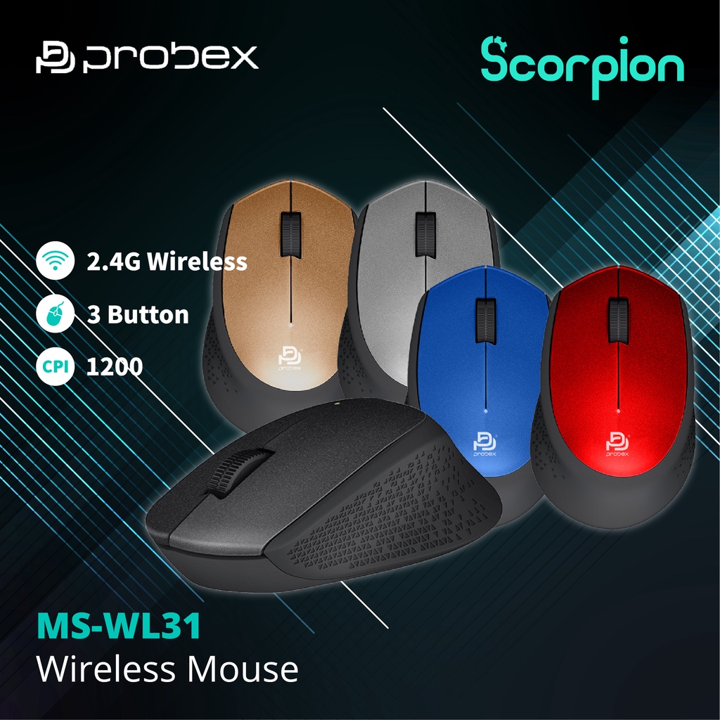 Probex MS-WL31 Wireless Mouse | Shopee Malaysia