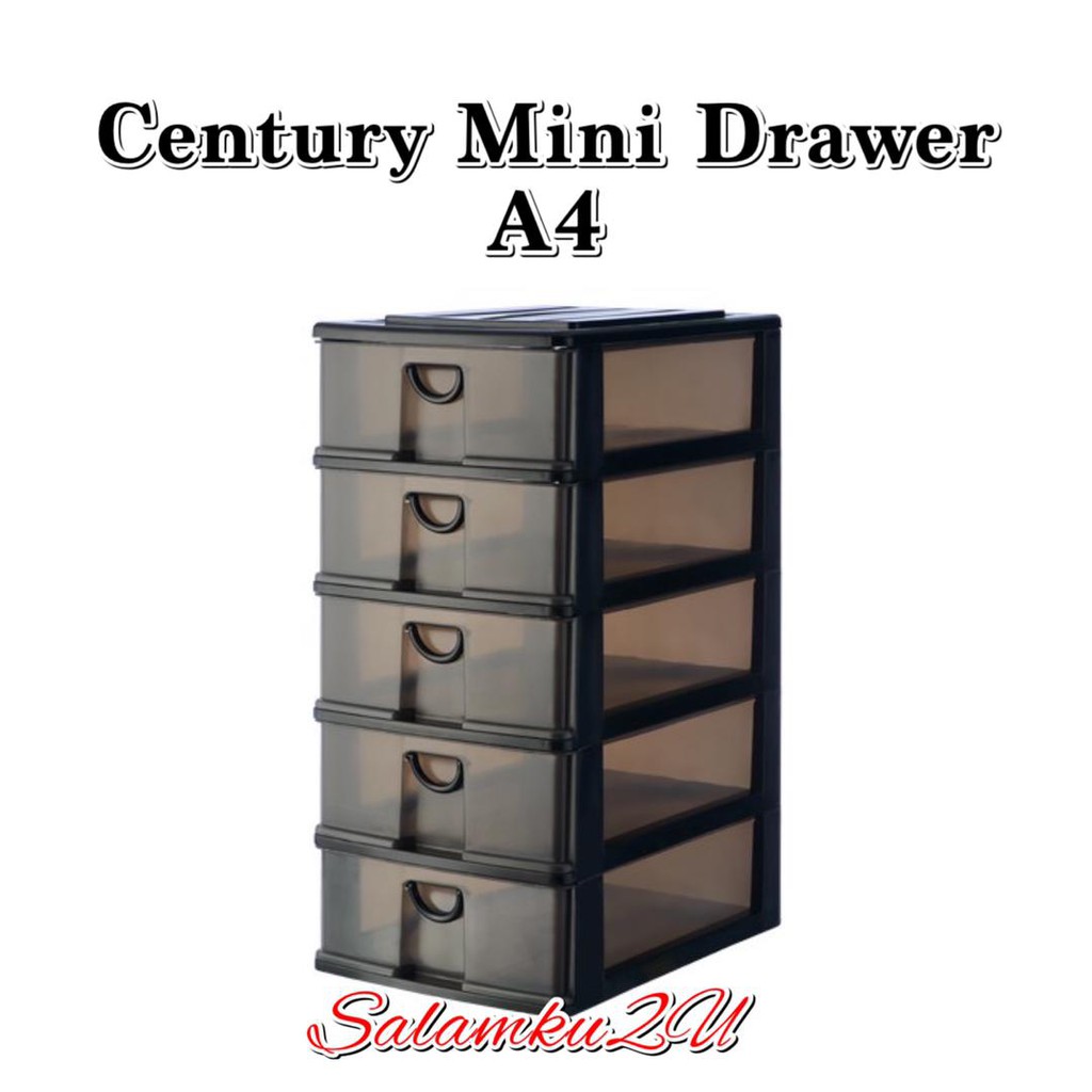 Drawer A4 /mini drawer 2Tier/3Tier/4Tier/5Tier/Laci Mini Rak Mini ...