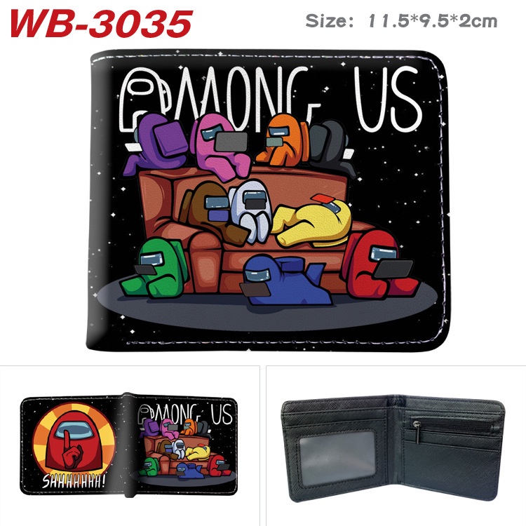 [Ready Stock] Among us Wallet Male Female Student Children Anime ...