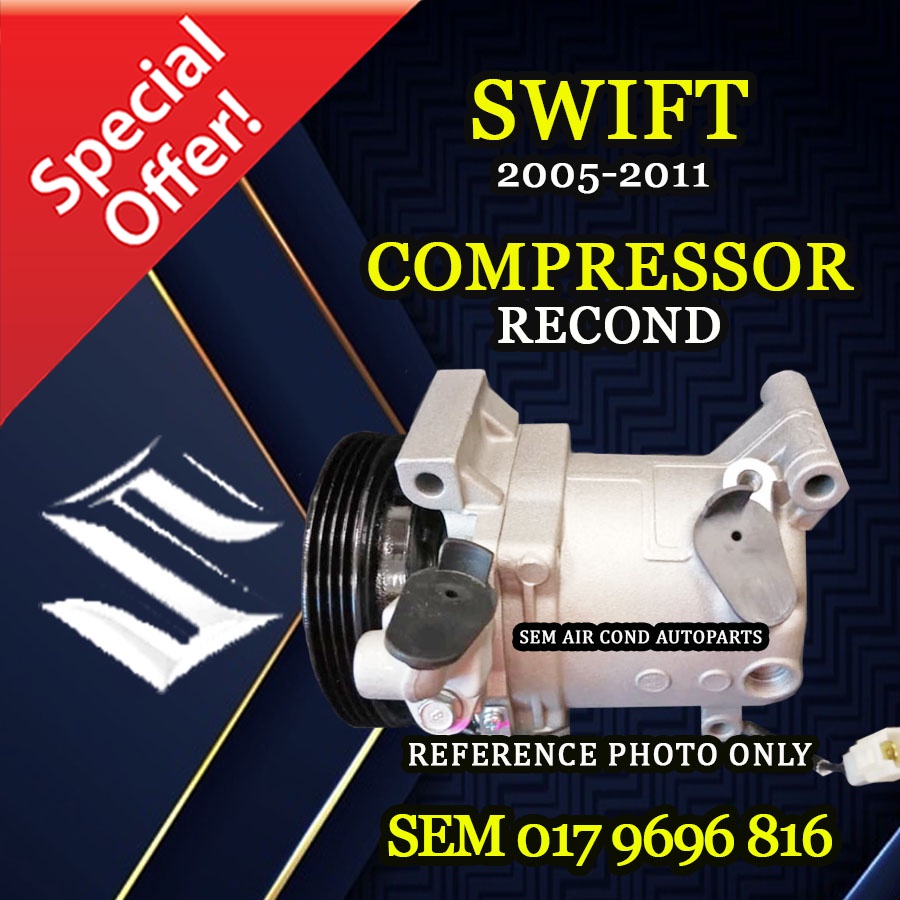 SUZUKI SWIFT OLD MODEL 2005-2011 YEAR RECOND COMPRESSOR (CAR AIRCOND ...
