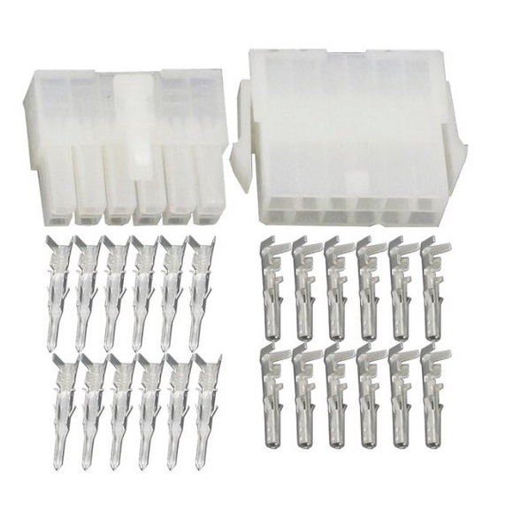 Molex 2 To 24 Pin Way 4.2mm Multi Plug Connector Sets Male + Female + Terminal 5557 5559 ...