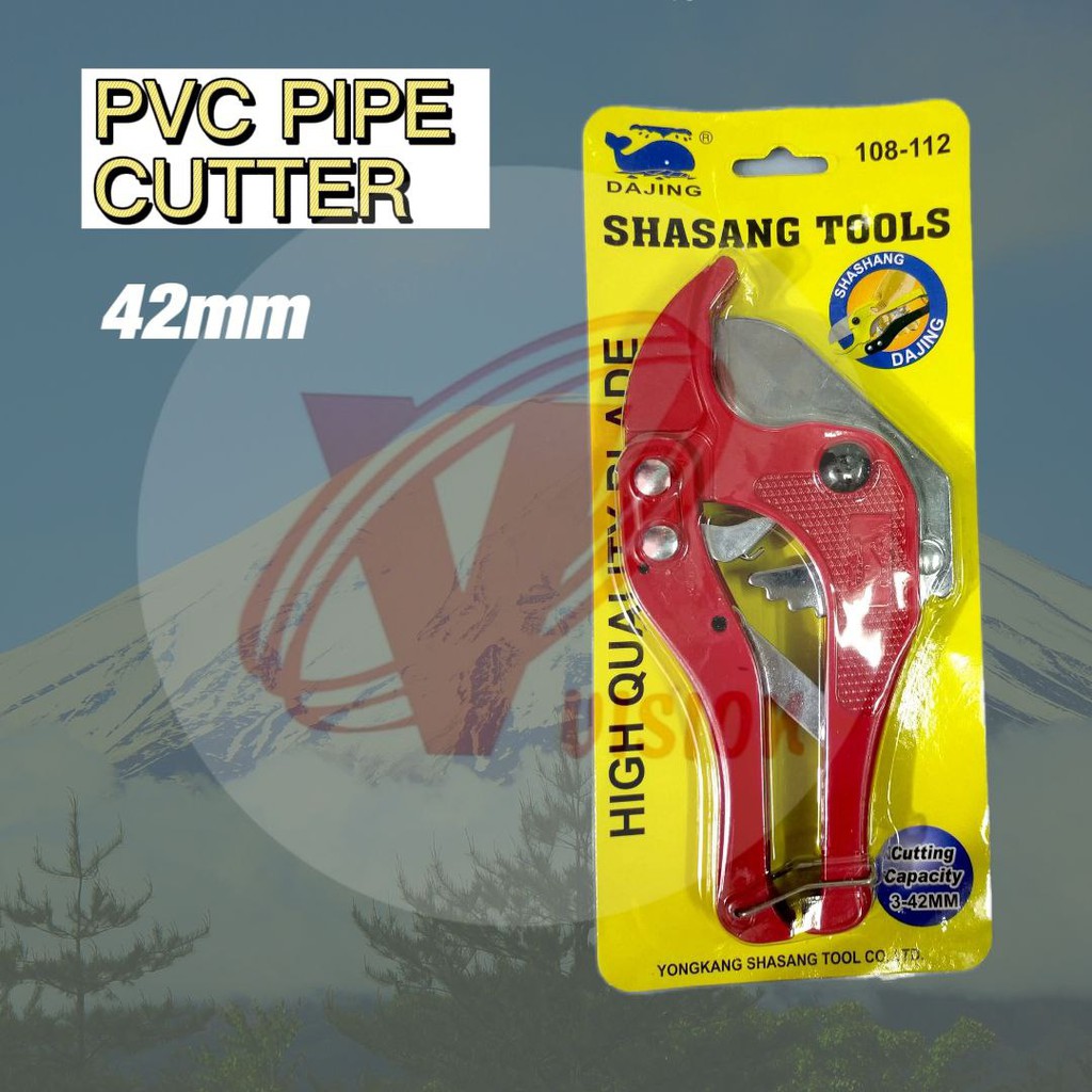 PVC Pipe Cutter 42mm /Pvc Cutter Plumbing Tool Aircond Heavy Duty ...