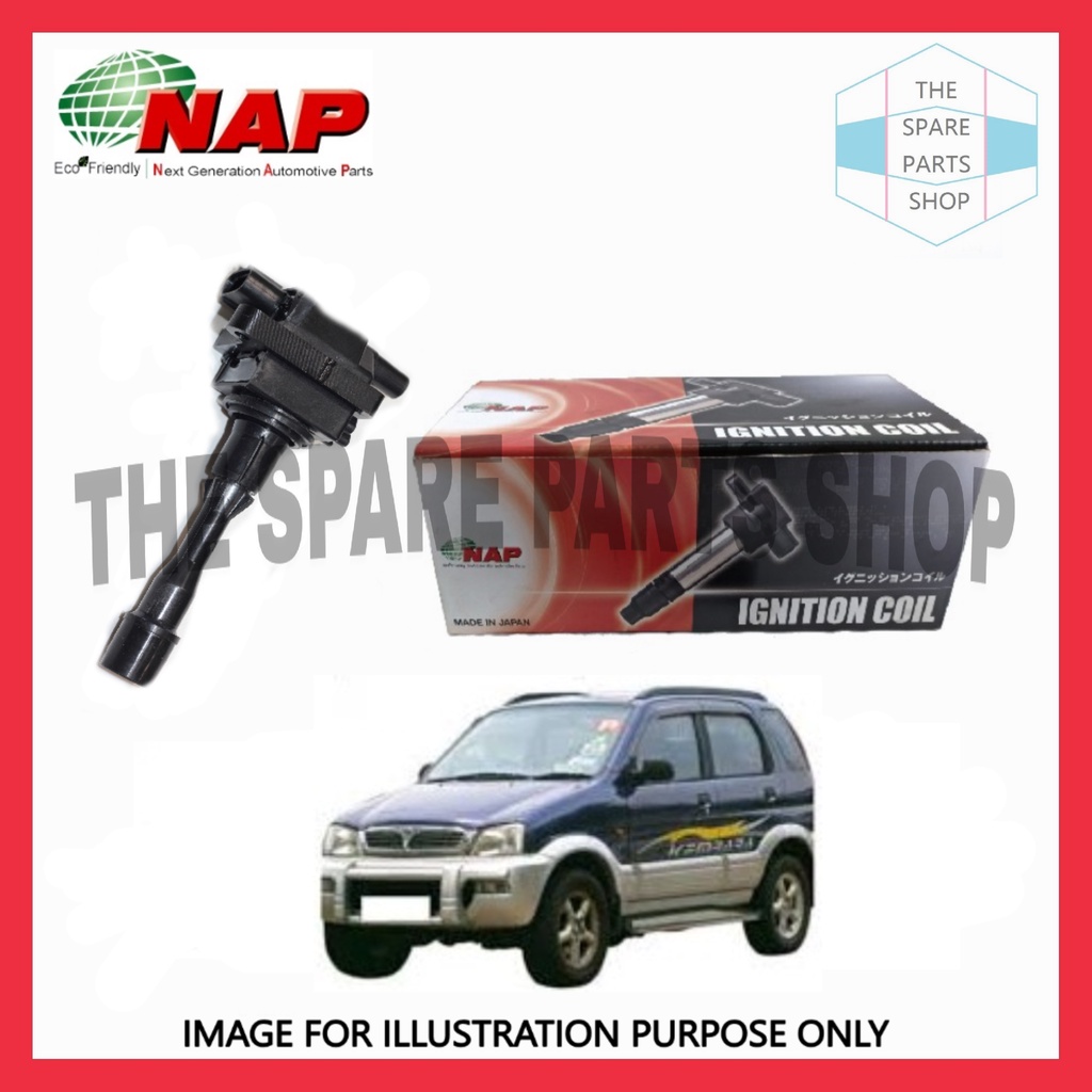 PERODUA KEMBARA OLD MODEL IGNITION COIL PLUG COIL 3 PIN NAP JAPAN / OEM ...