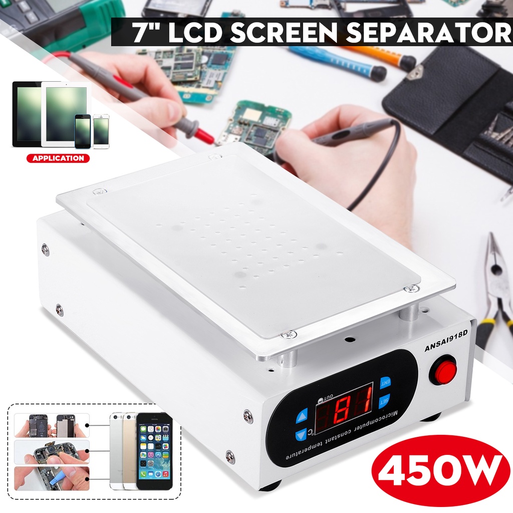 LCD Screen Separator Auto Heating Platform Phone Repair Machine Glass ...