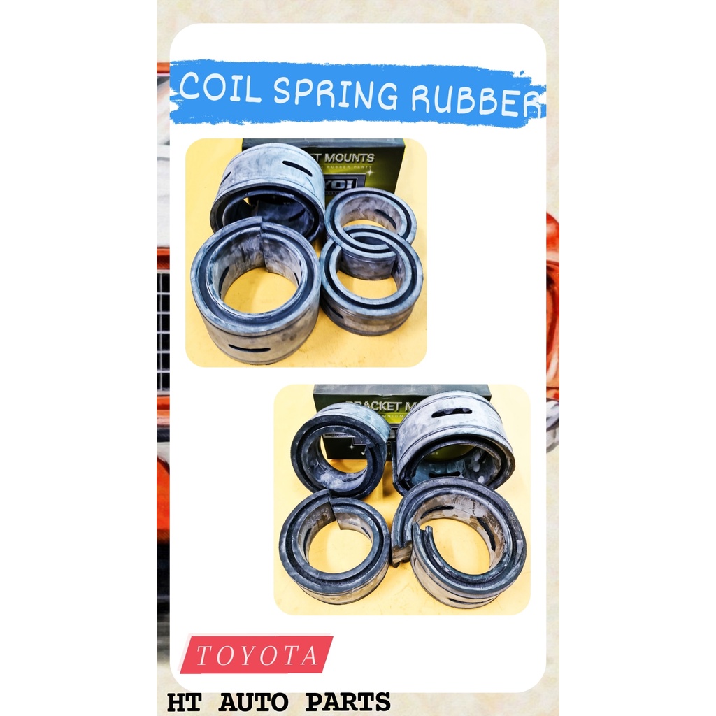 COIL SPRING RUBBER FOR TOYOTA CAMRY / TOYOTA HARRIER '03 (1 SET 4 PCS ...