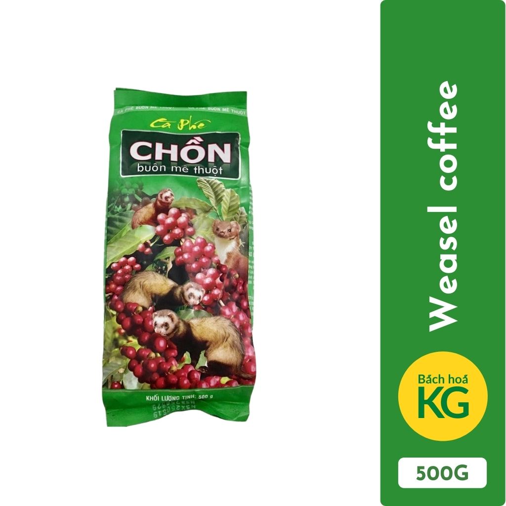 Buon Me Thuot weasel coffee 500g - Cà phê chồn Buôn Mê Thuột - Ca Phe Chon Buon Me Thuot Viet ...