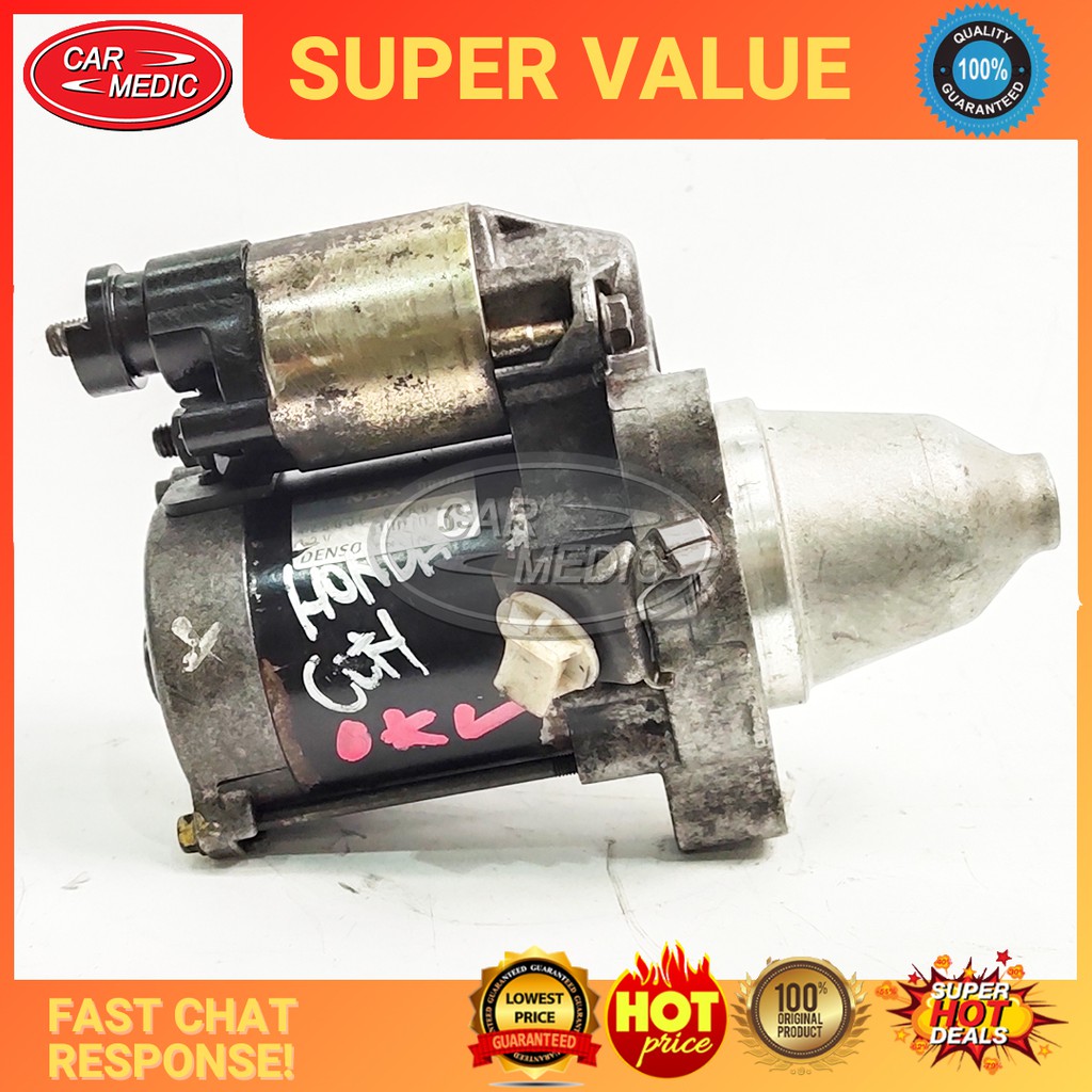 Original Honda City IDSI / SEL 1.5 AUTO Starter Motor (Used) | Shopee ...