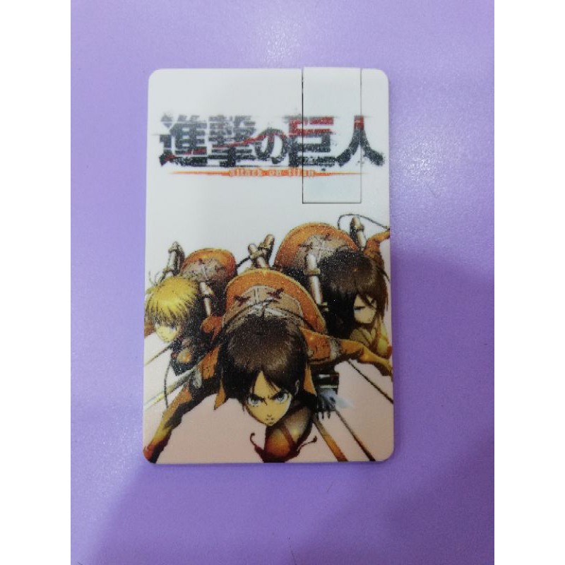 ANIME USB CARD ATTACK ON TITAN 8GB | Shopee Malaysia