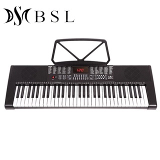 BSL M-1 61 Key Self Learning Portable Keyboard Organ Electronic Music ...