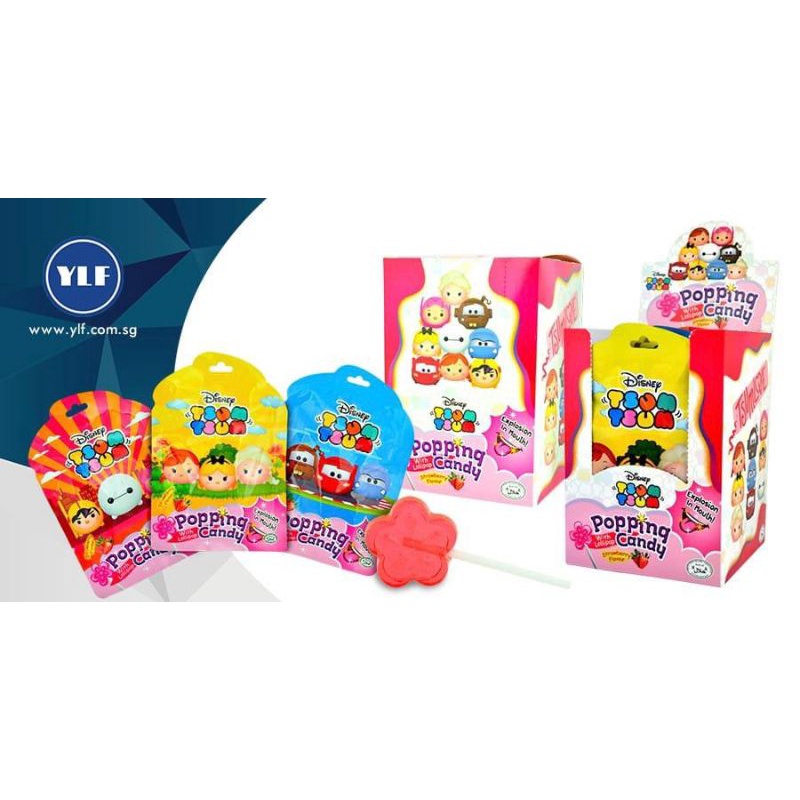 Ylf Popping With Lollipop Candy 13.8g / Pcs ( Marvel / TsumTsum ...