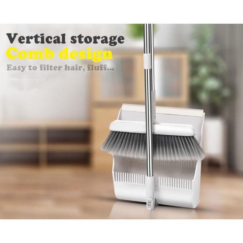 Foldable Standing Broom Set | Shopee Malaysia