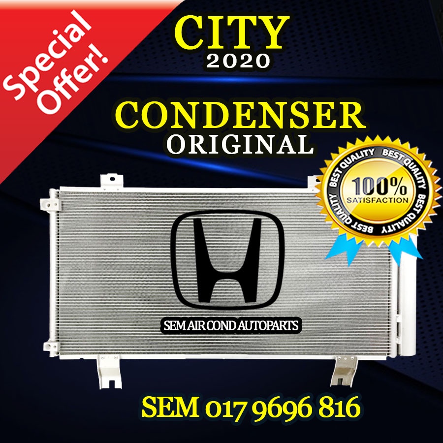 HONDA CITY 2020 YEAR ORIGINAL CALSONIC CONDENSER/ KONDENSER WITH ...