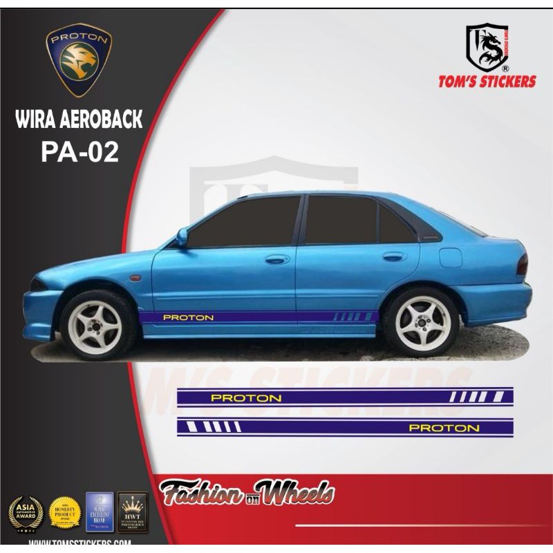 Proton wira aeroback body sticker | Shopee Malaysia