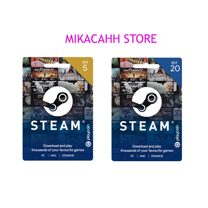 Steam Wallet Code Malaysia | Shopee Malaysia