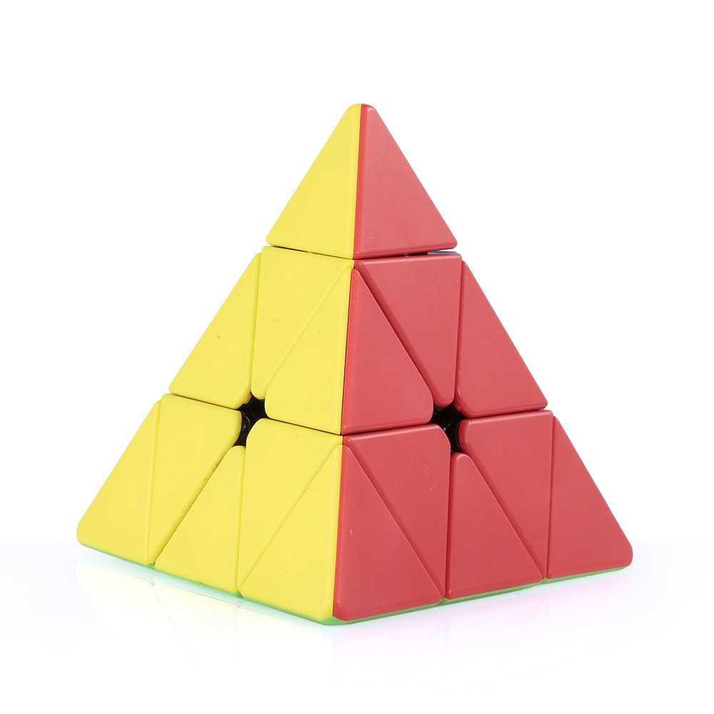 Triangle Magic Cube Pyramid Stickerless Cube Puzzle Cube for Kids ...