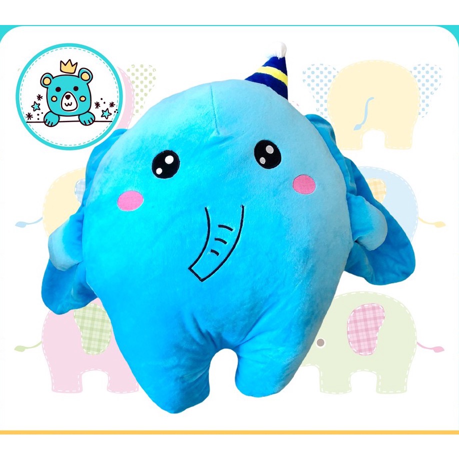 Ricky plush elephant large size 50x55cm | Shopee Malaysia