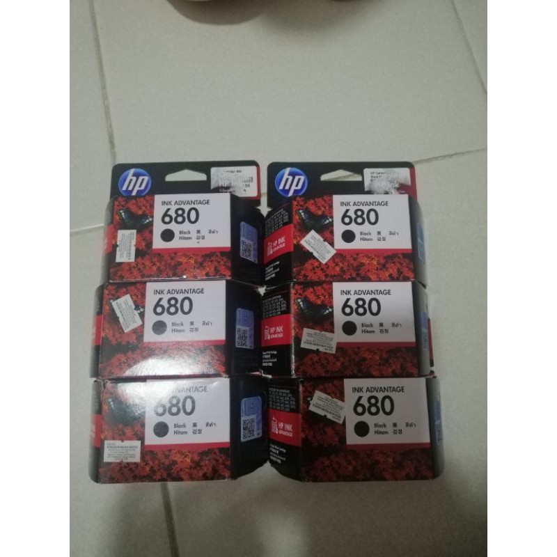 🔥READY STOCK🔥(ORIGINAL) INK CARTRIDGE HP680 (BLACK ONLY) SINGLE ...
