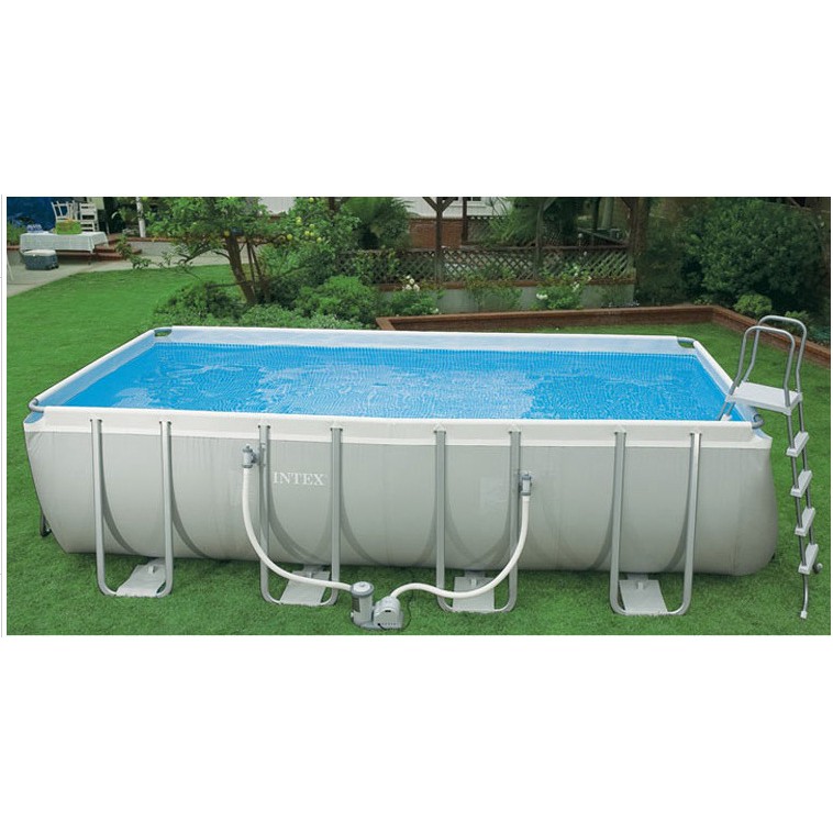 5.4M / 18ft INTEX 26356 Ultra Frame Swimming Pool XTR Kolam Renang ...