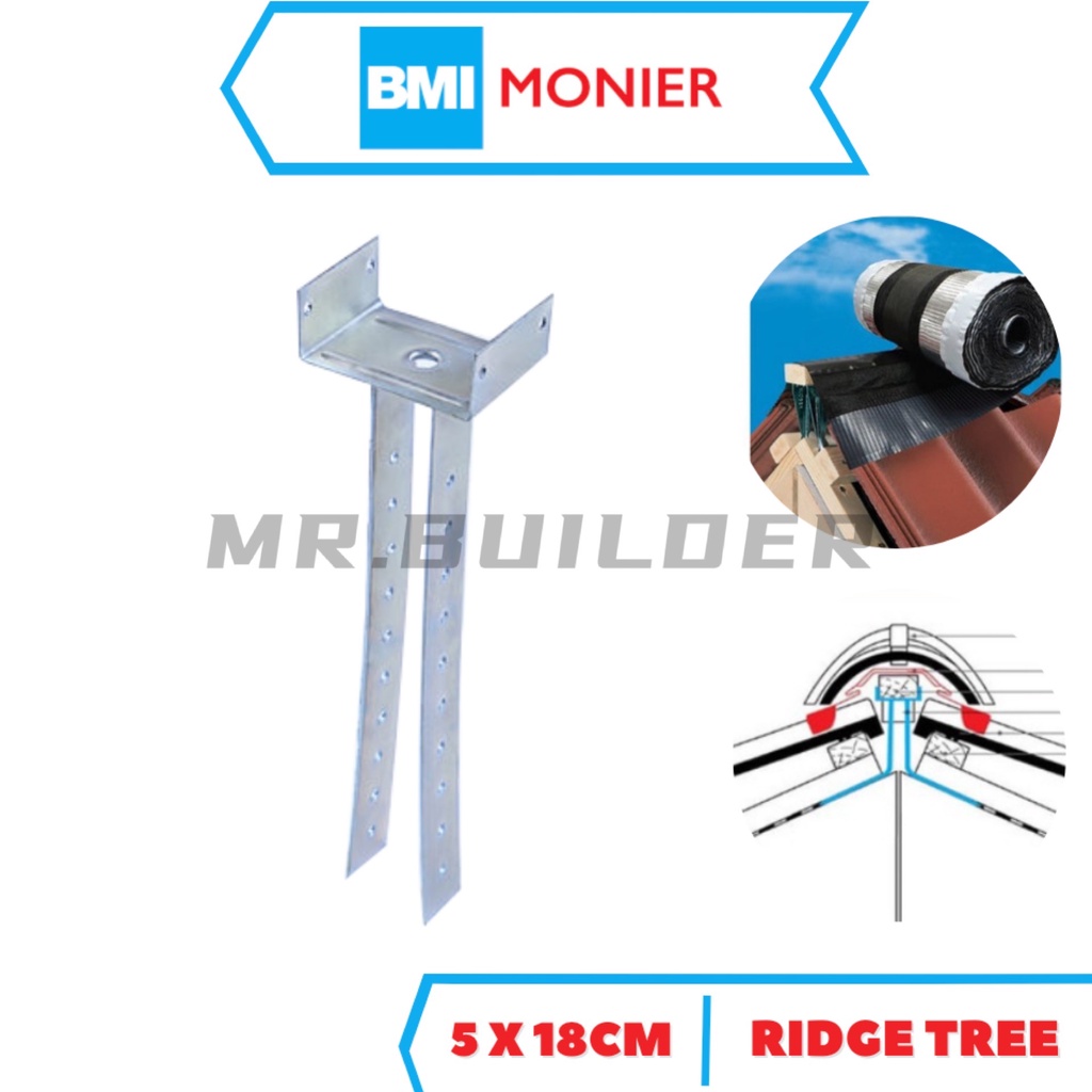 Monier Ridge Tree Weather Resistant Roofing Equipment Fitting Roof Atap ...